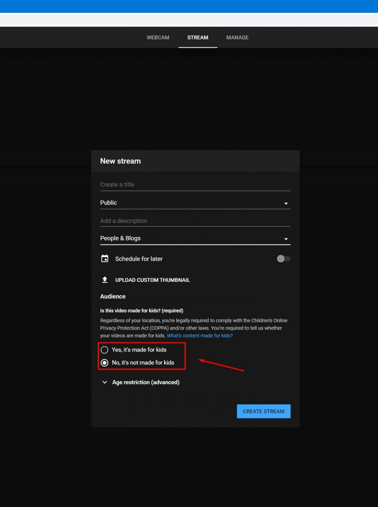 How to stream on YouTube