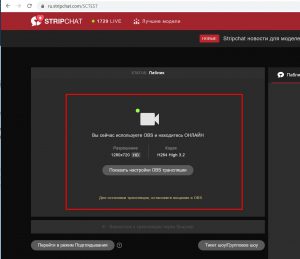 How to broadcast on StripChat