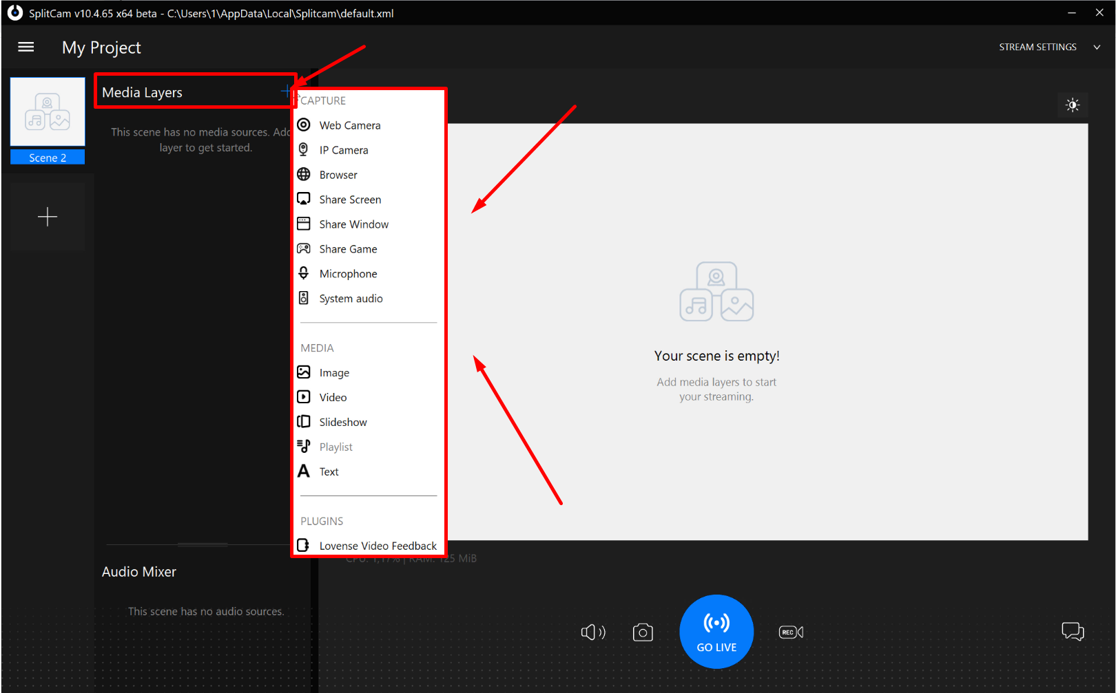 How to stream on ImLive